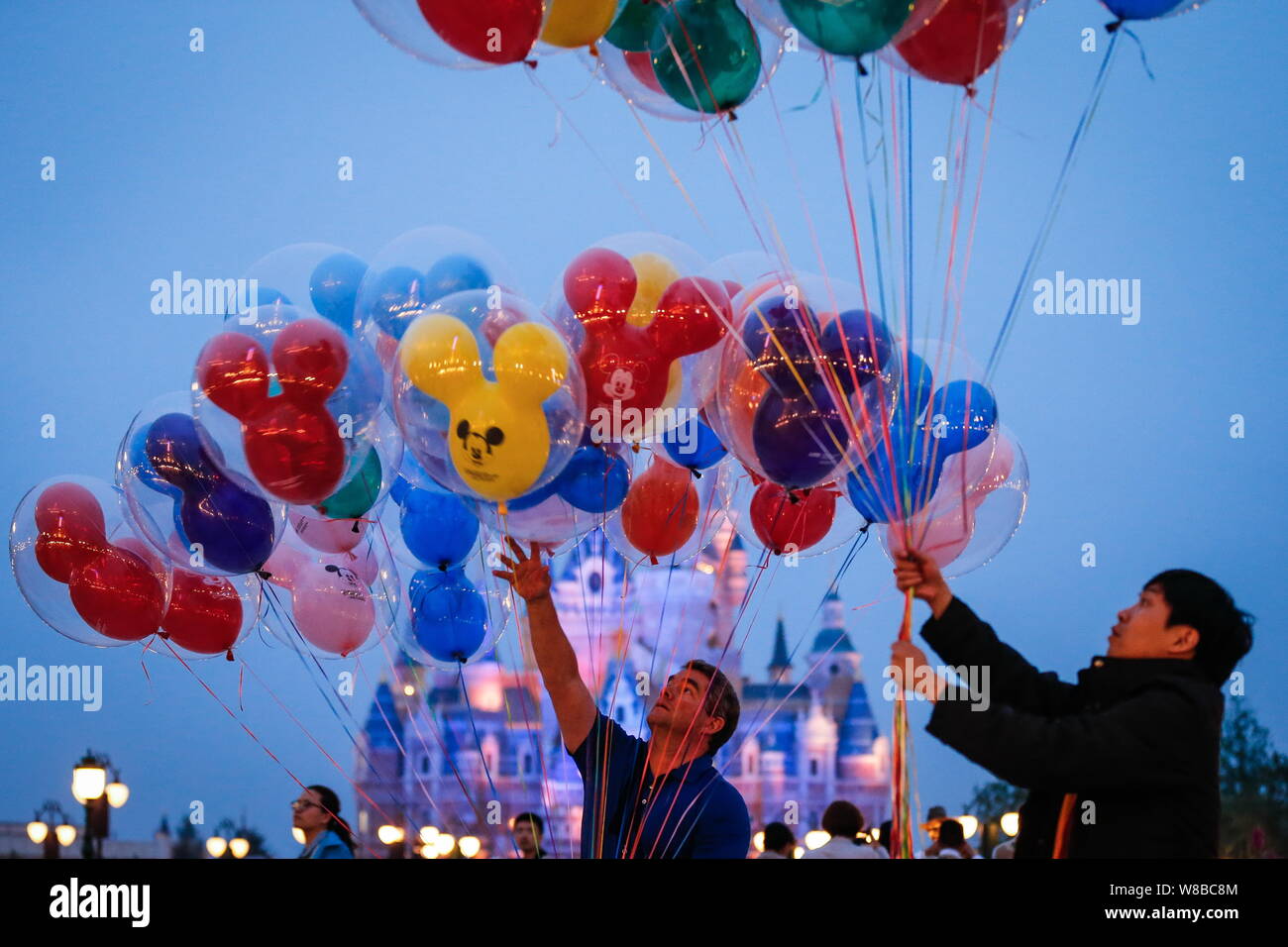 Disney balloons china hi-res stock photography and images - Alamy
