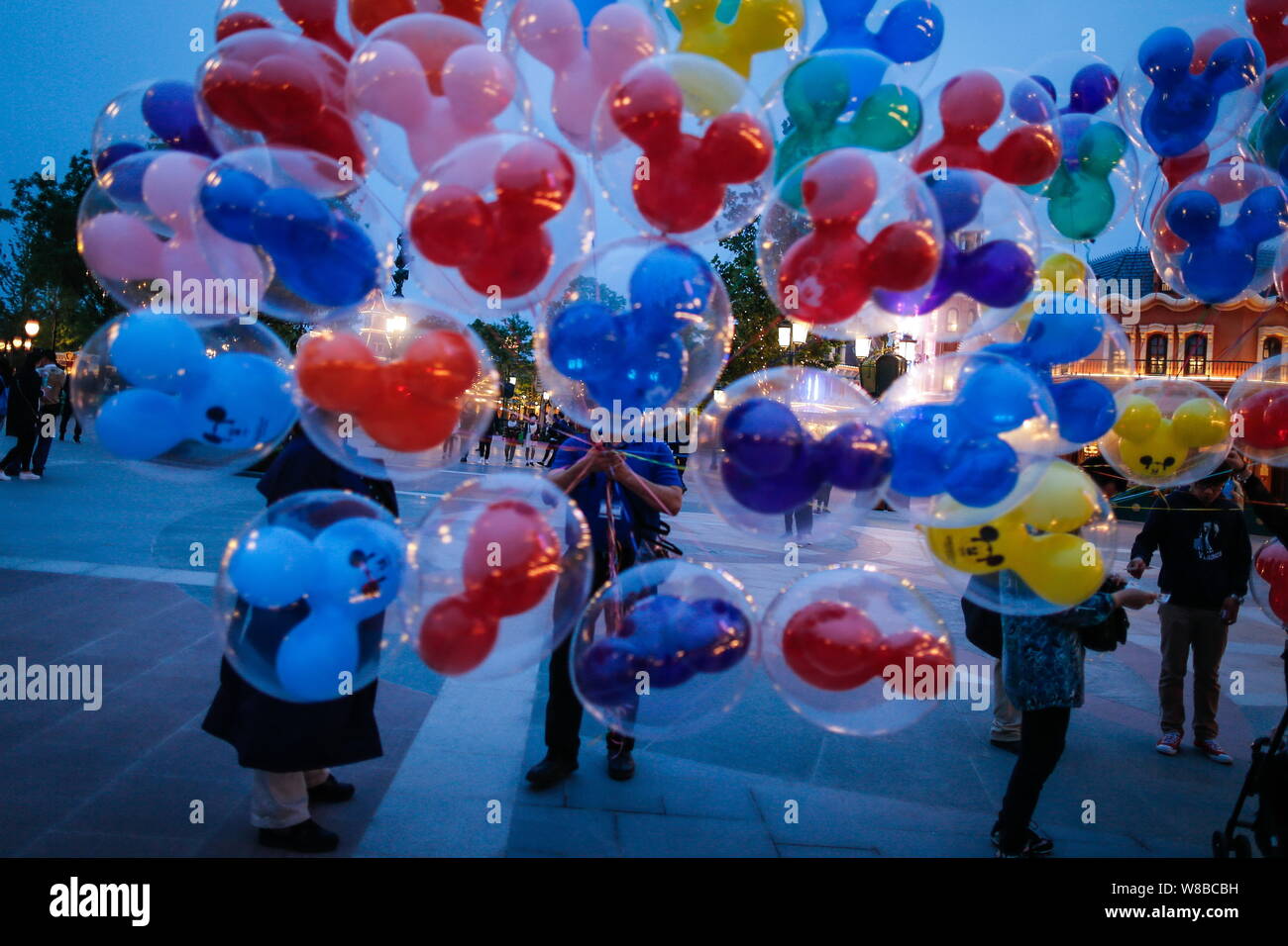 Disney balloons china hi-res stock photography and images - Alamy