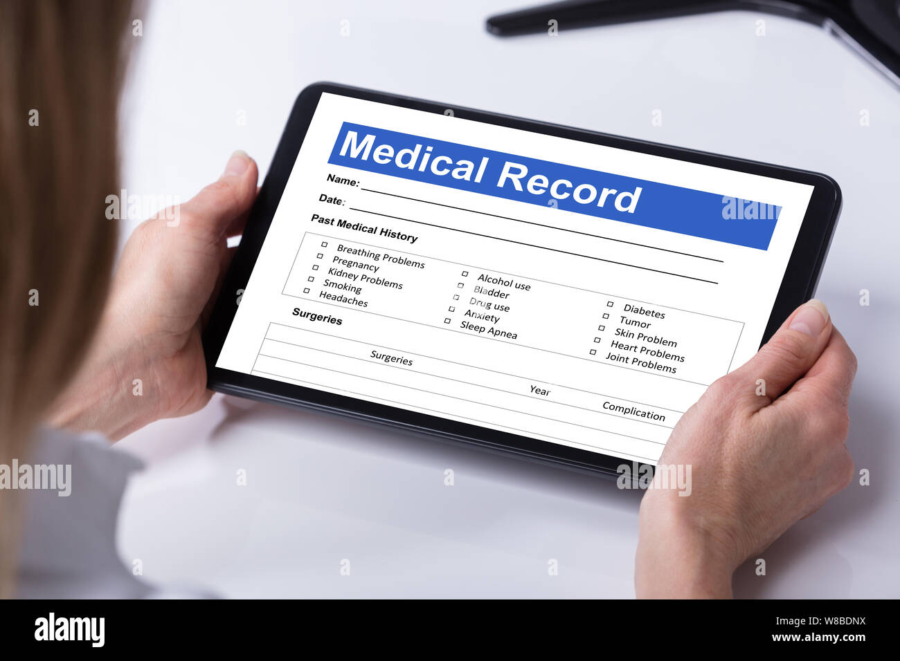 Doctor information hi-res stock photography and images - Alamy