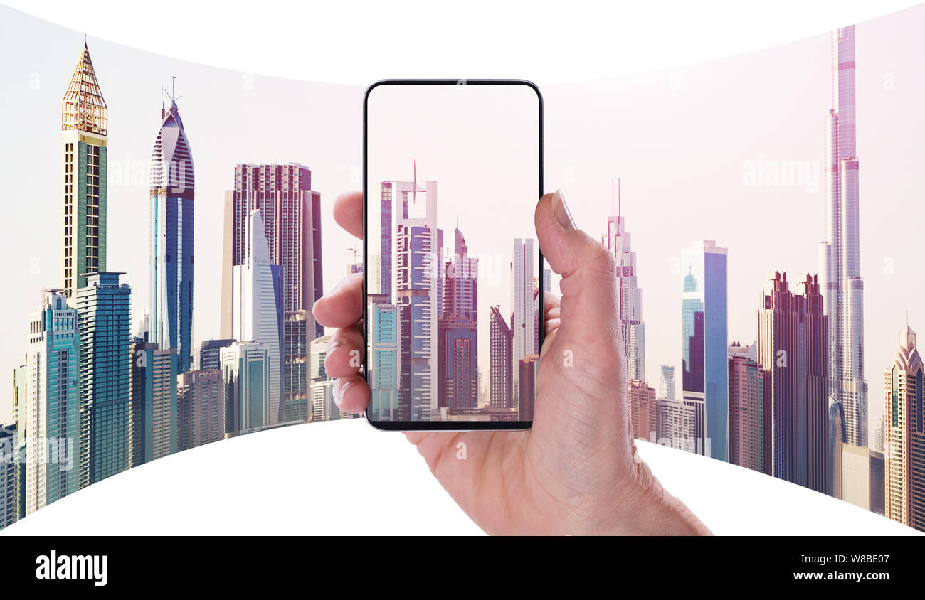 Digital screen in building hi-res stock photography and images - Alamy