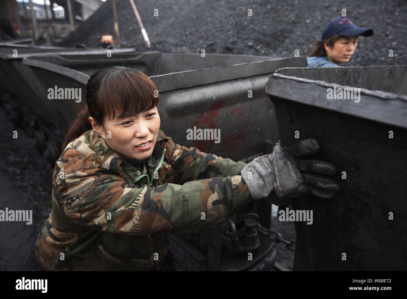 Female coal miner hi-res stock photography and images - Alamy