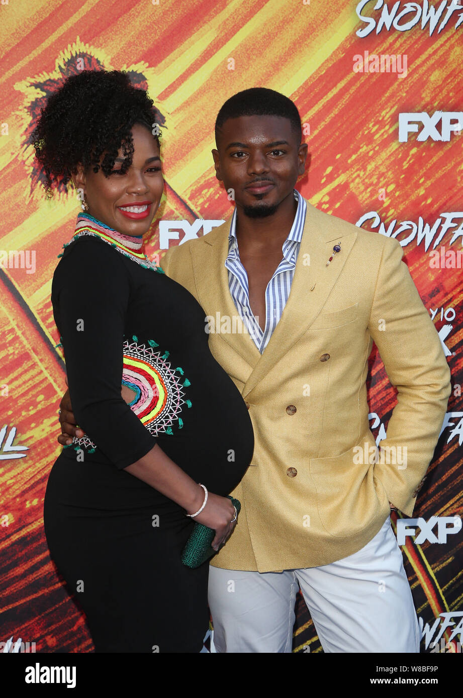 FX's "Snowfall" season 3 premiere screening Featuring: Angela Lewis ...
