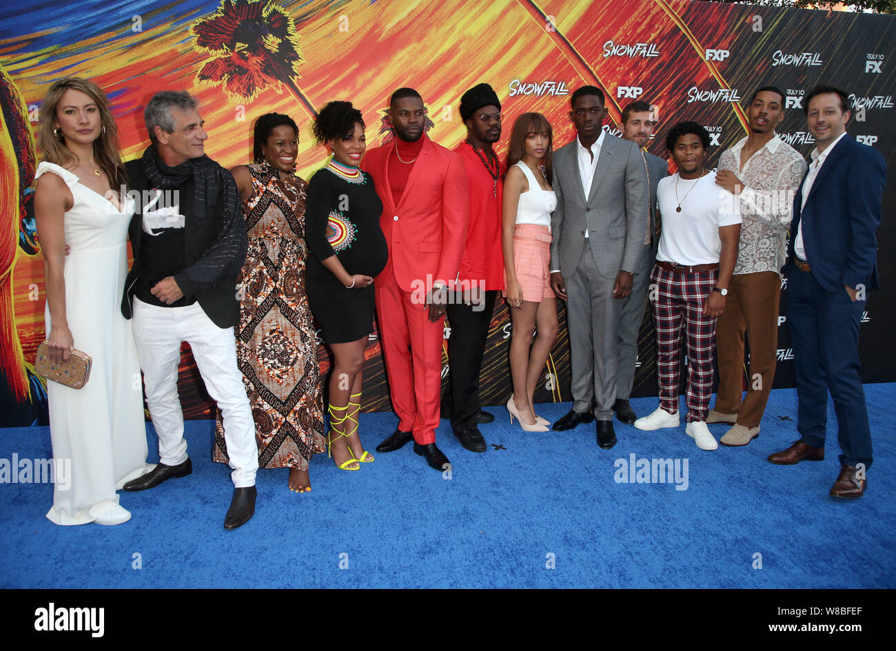 FX's "Snowfall" season 3 premiere screening Featuring: Peta Sergeant ...