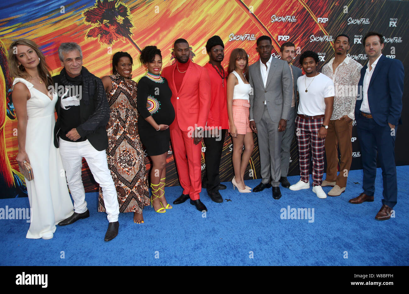 FX's "Snowfall" season 3 premiere screening Featuring: Peta Sergeant ...