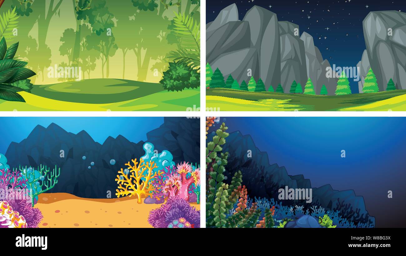 Empty Templates Stock Vector Images - Alamy