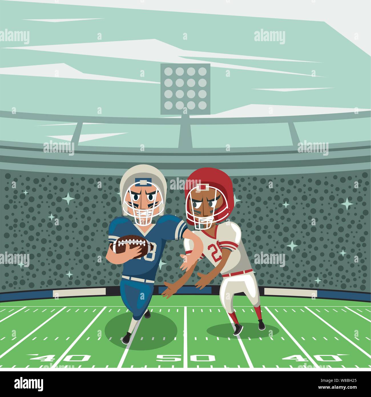 Cartoons stadium Stock Vector Images - Alamy