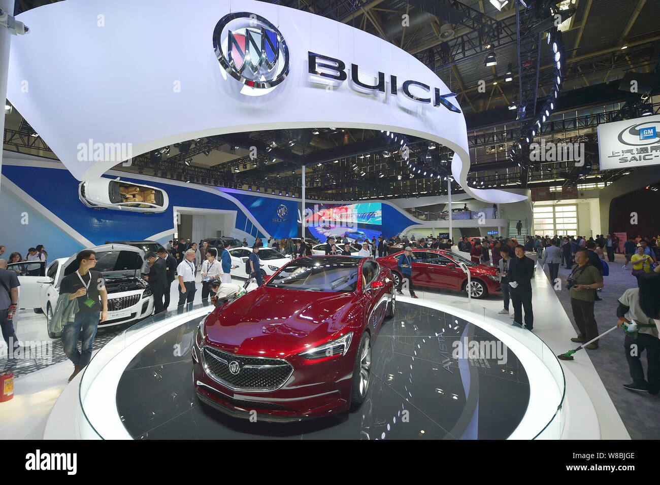 A Buick Avista concept car of General Motors (GM) is on display during ...