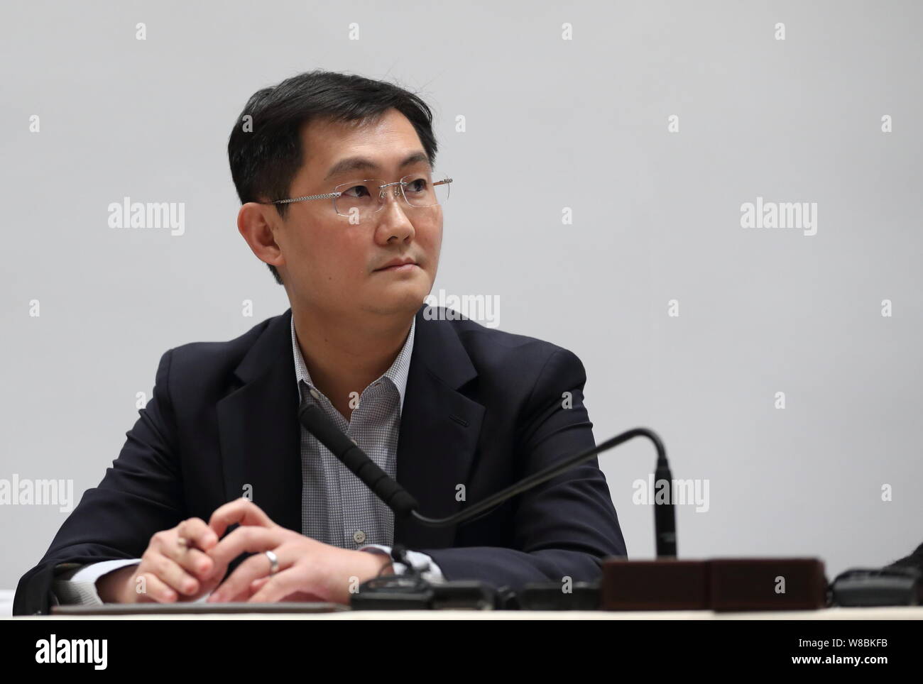 --FILE--Pony Ma Huateng, Chairman and CEO of Tencent Holdings Ltd ...