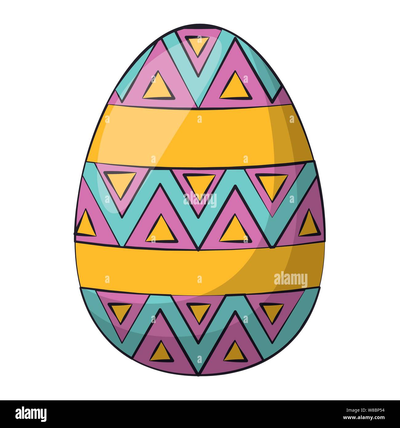 easter happy tradition celebration cartoon Stock Vector Image & Art - Alamy