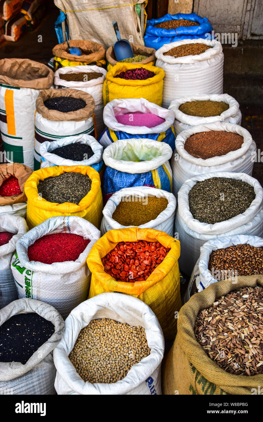 Marrakech spices hi-res stock photography and images - Alamy