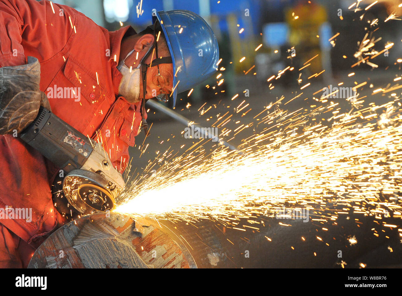 Chinese steel mill hi-res stock photography and images - Alamy