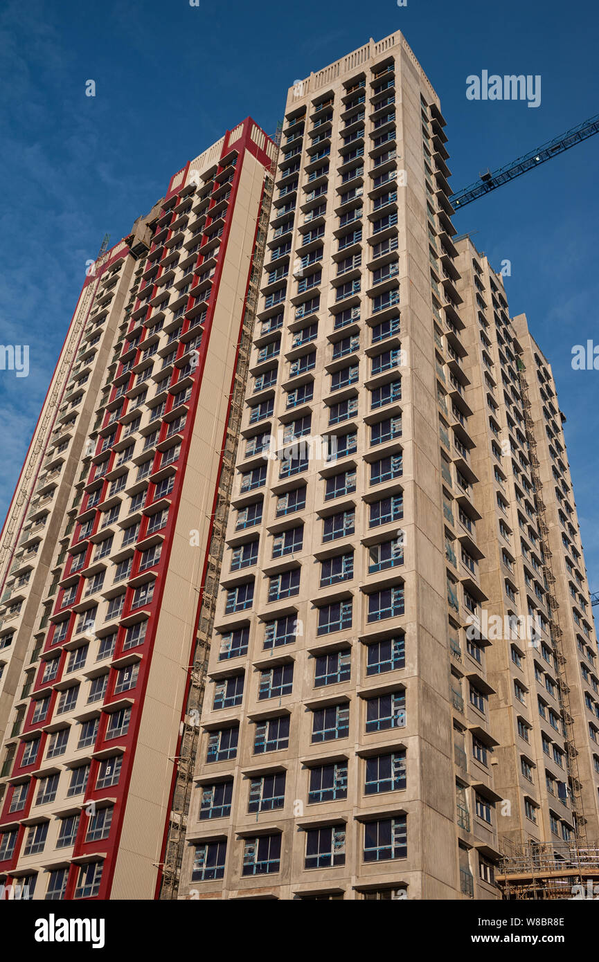 Singapore, Republic of Singapore, Asia - Exterior view of new ...