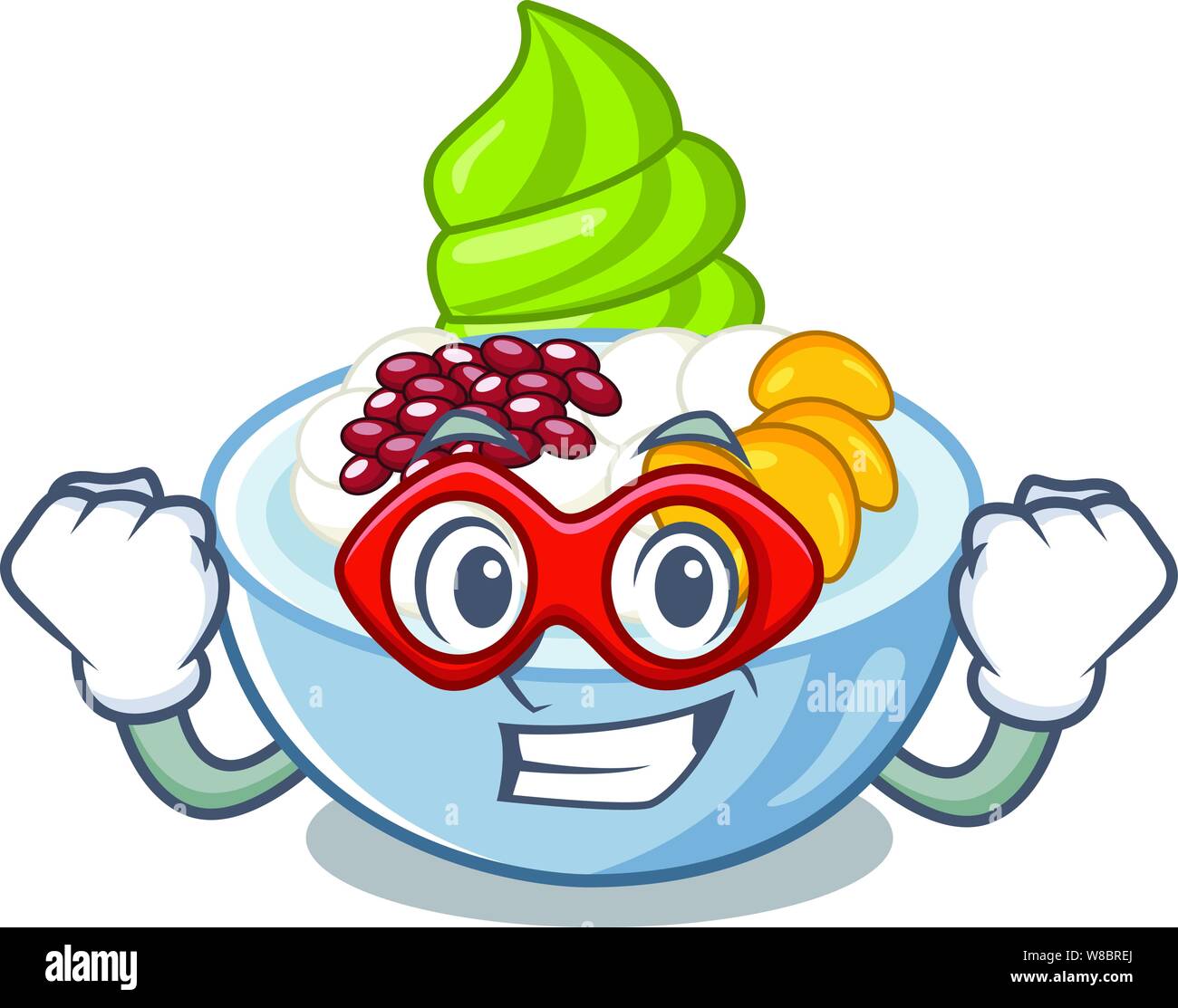 Super hero anmitsu with in the character shape Stock Vector Image & Art ...
