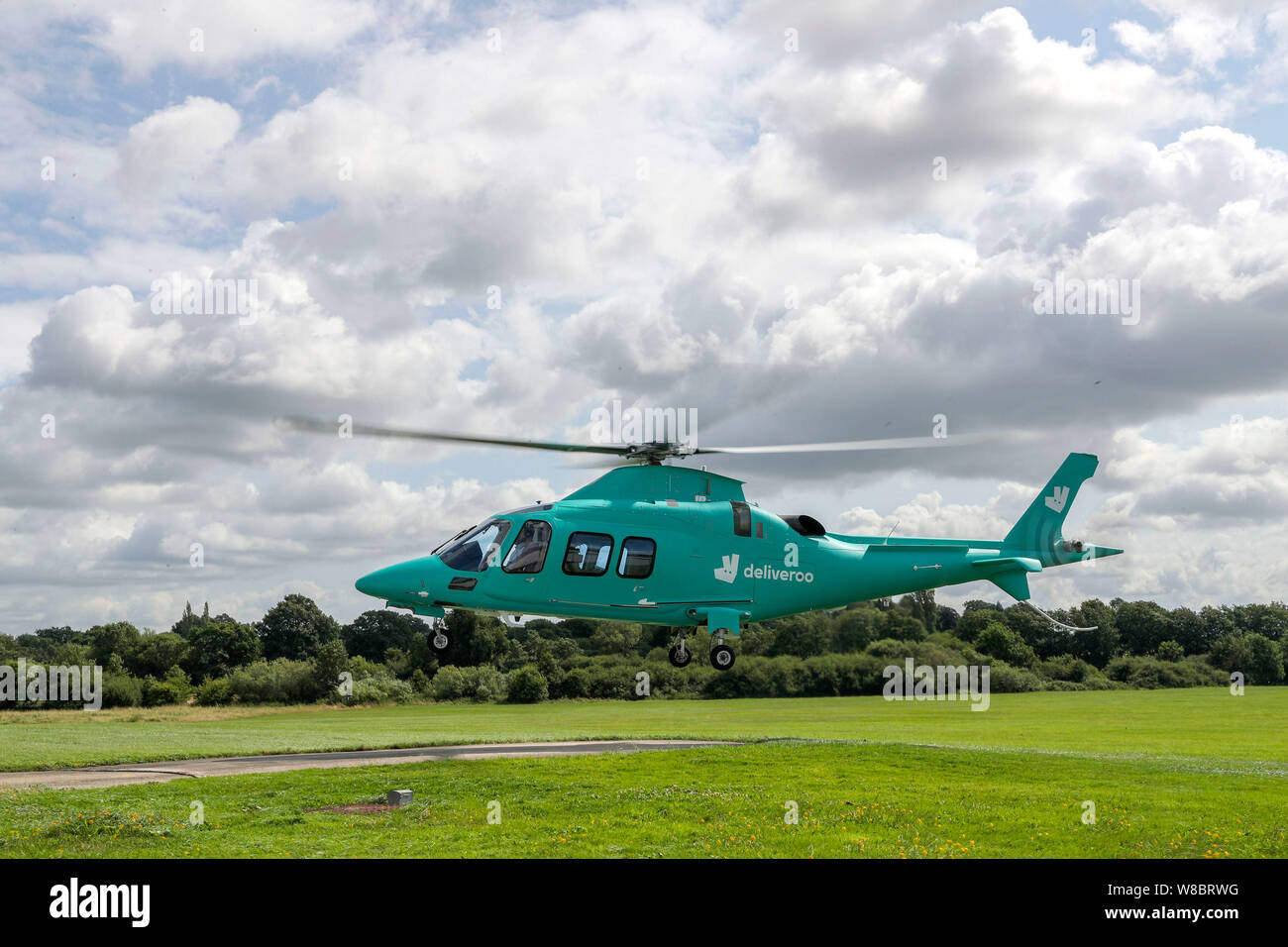 Roocopter One takes to the skies as Deliveroo trials a new helicopter ...
