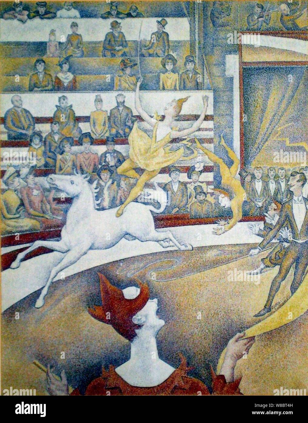 Der Zirkus - Georges Seurat Stock Photo - Alamy