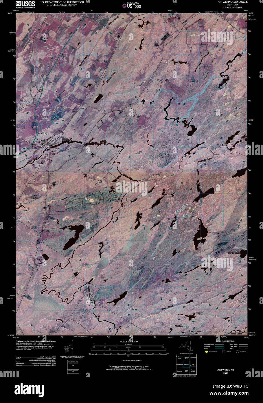 Geospatial data map hi-res stock photography and images - Alamy