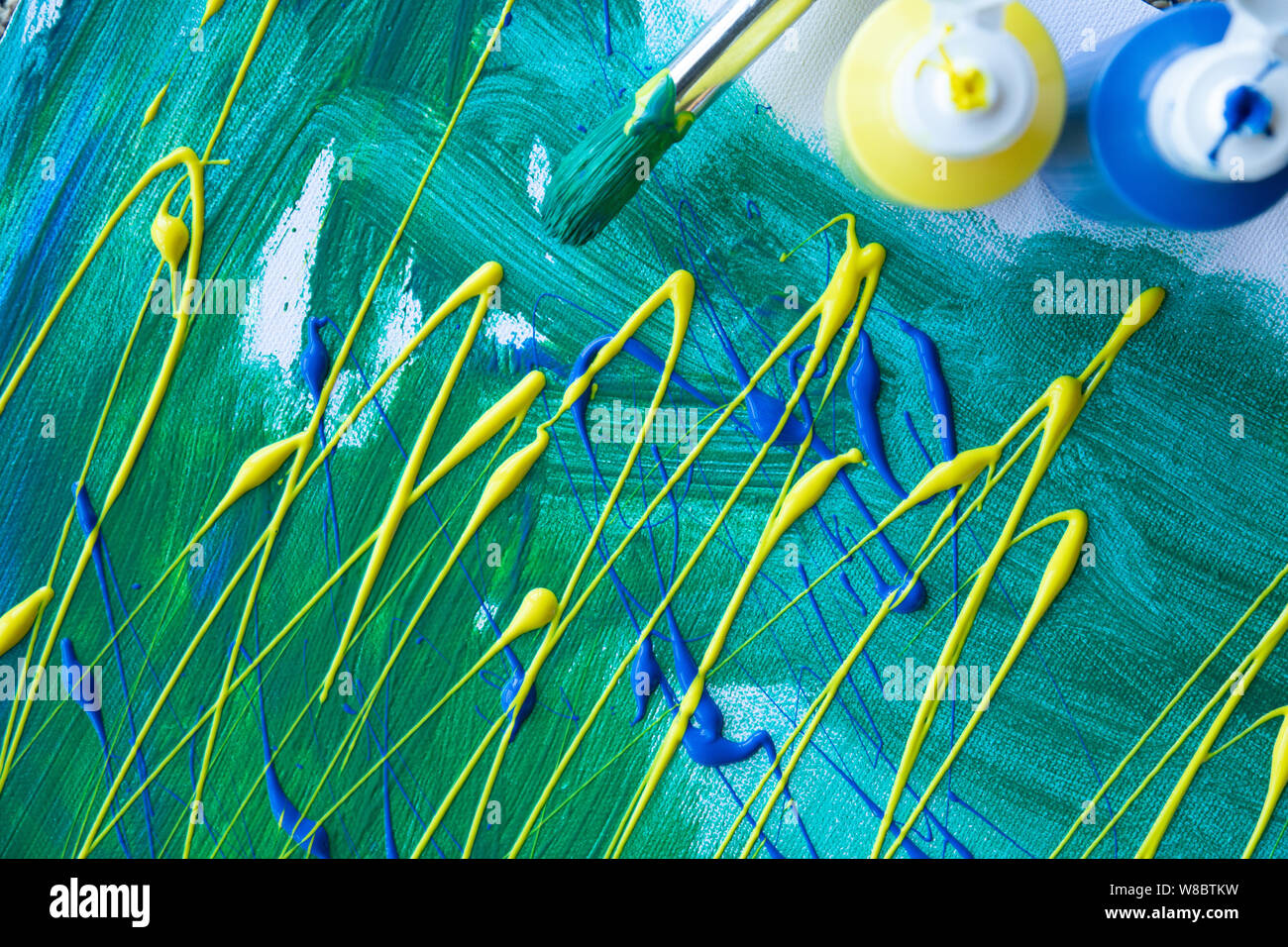 Abstract Painting Background, Creative Paint Wallpaper Backdrop ...