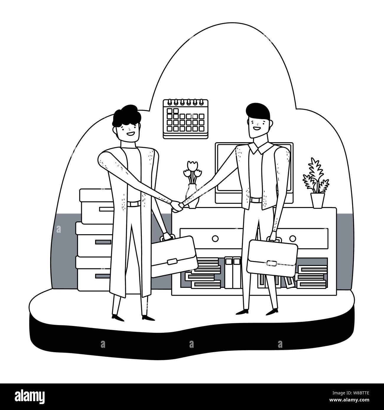 Businessmen design, Man business management corporate job occupation ...