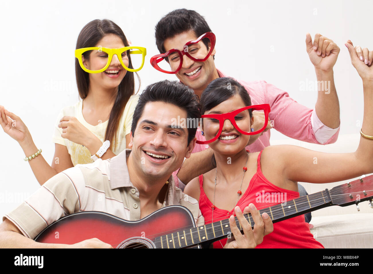 Friends having fun together Stock Photo - Alamy