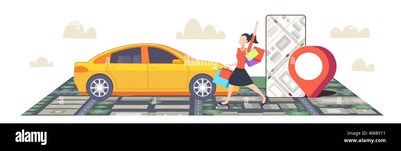 Walking purchase map Stock Vector Images - Alamy