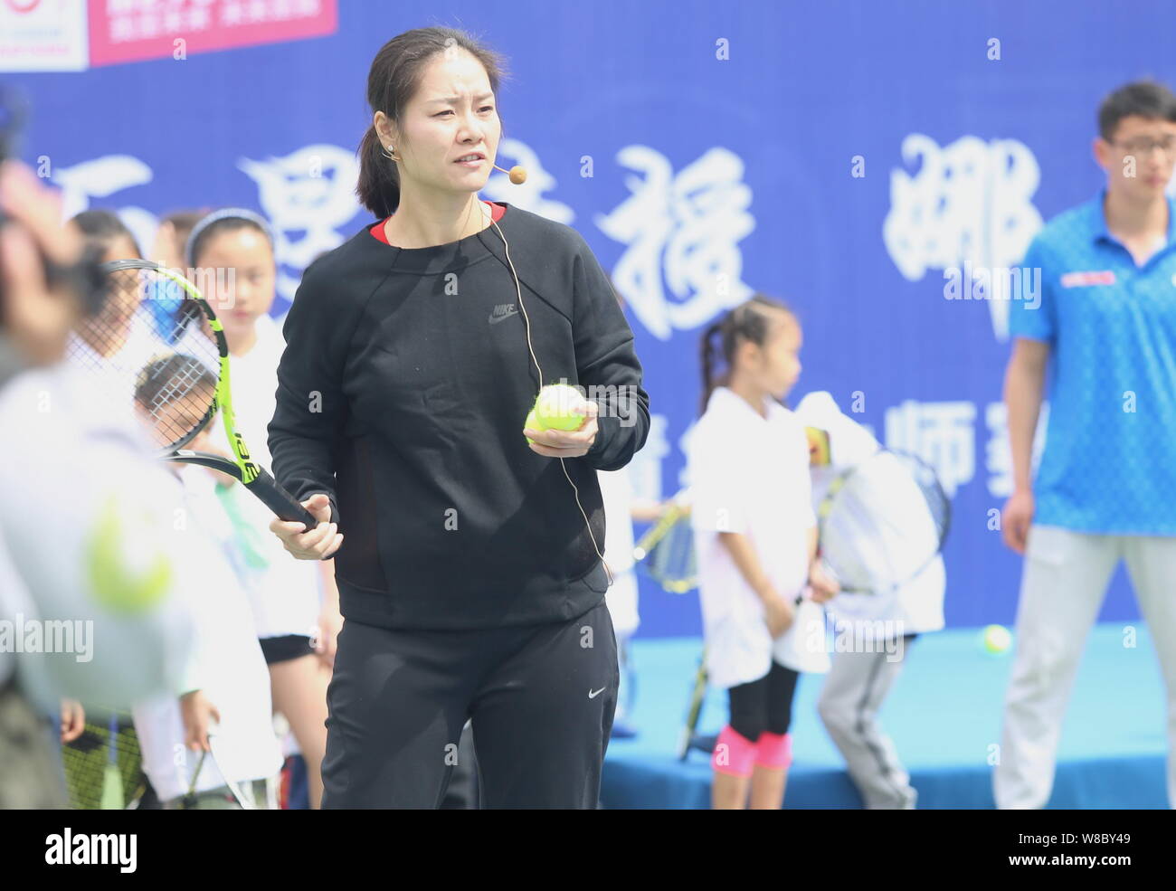 Li Na Chinese Tennis Players High Resolution Stock Photography and ...