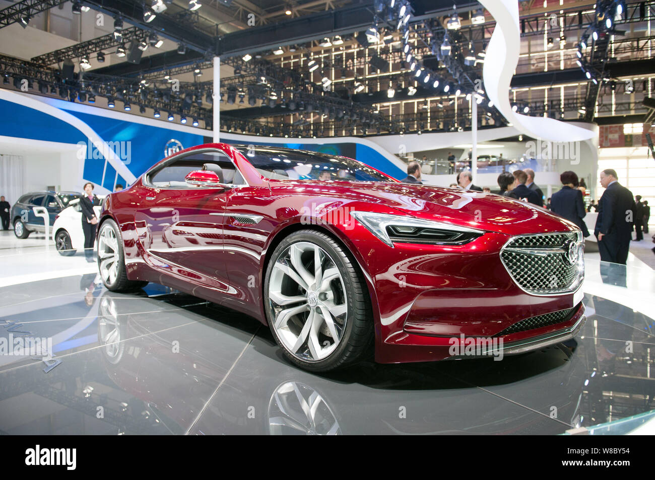 A Buick Avista concept car of General Motors (GM) is on display during ...