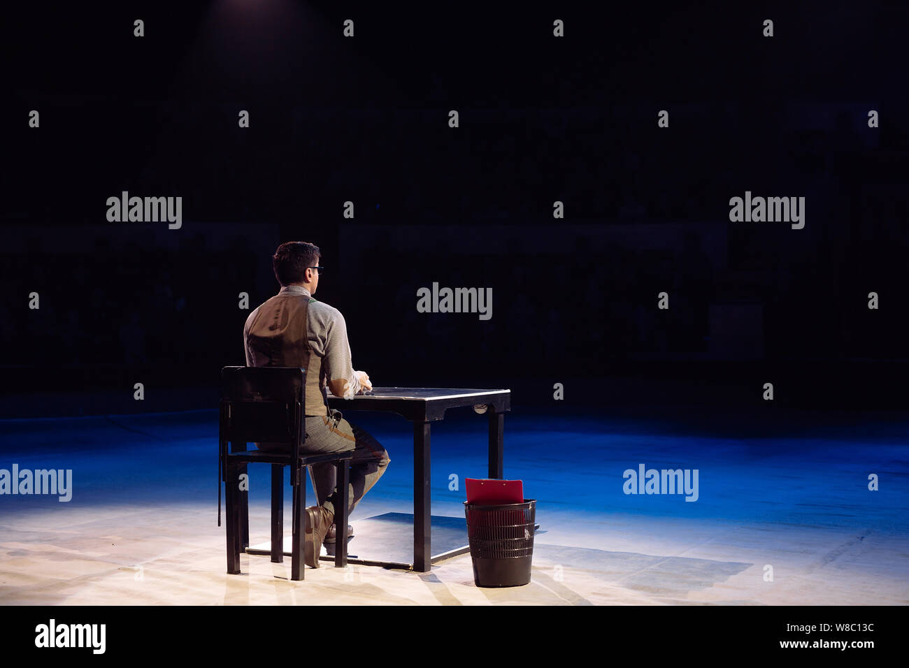 Lonely concept in workplace hi-res stock photography and images - Alamy