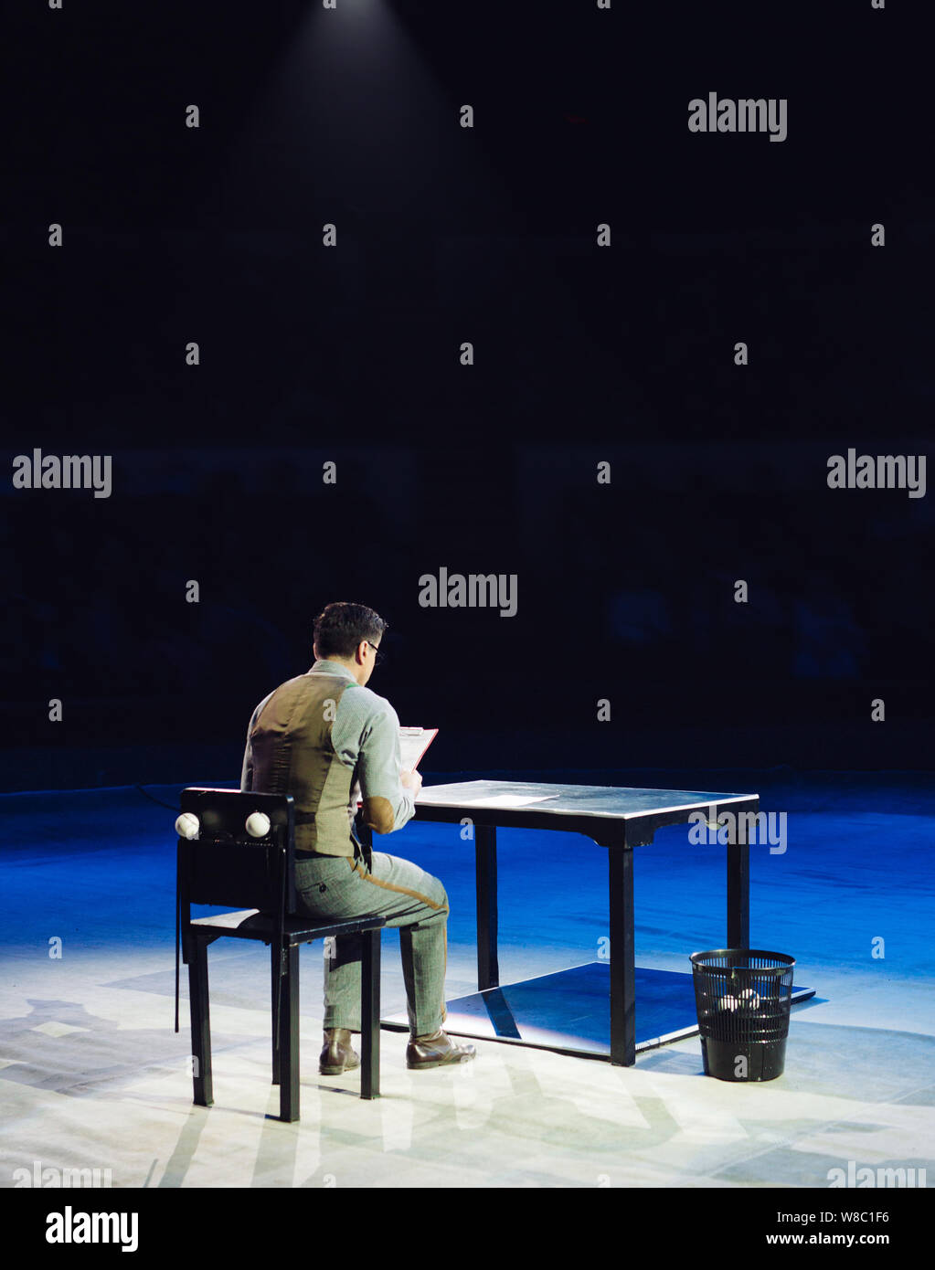 Lonely concept in workplace hi-res stock photography and images - Alamy