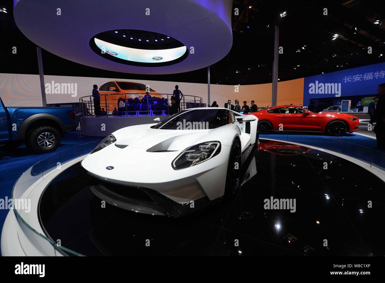A Ford GT sports car is on display during the 14th Beijing ...