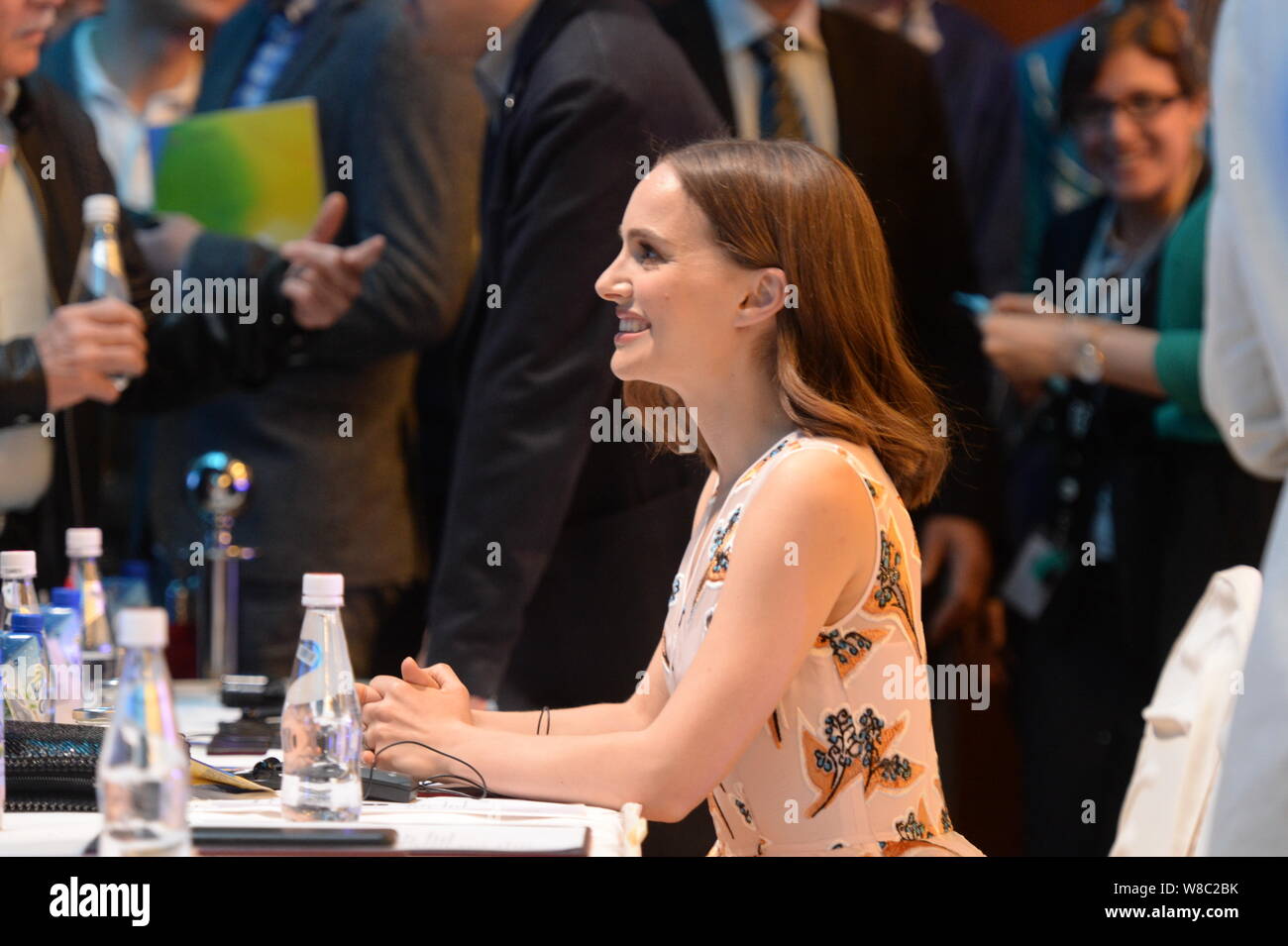 American actress Natalie Portman attends the Sino-Foreign Film Co ...