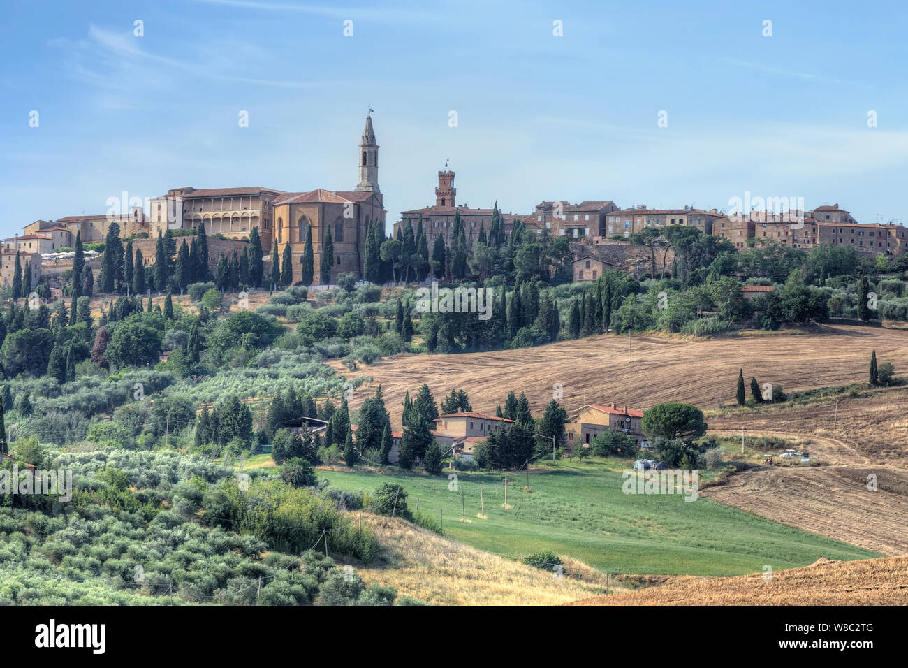 Italy tuscany cypress trees hi-res stock photography and images - Alamy