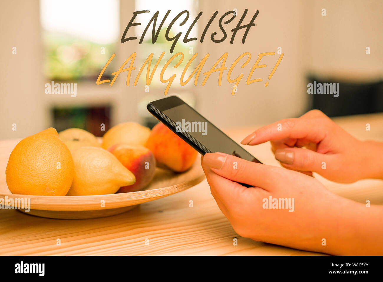 Handwriting text writing English Language. Conceptual photo third ...