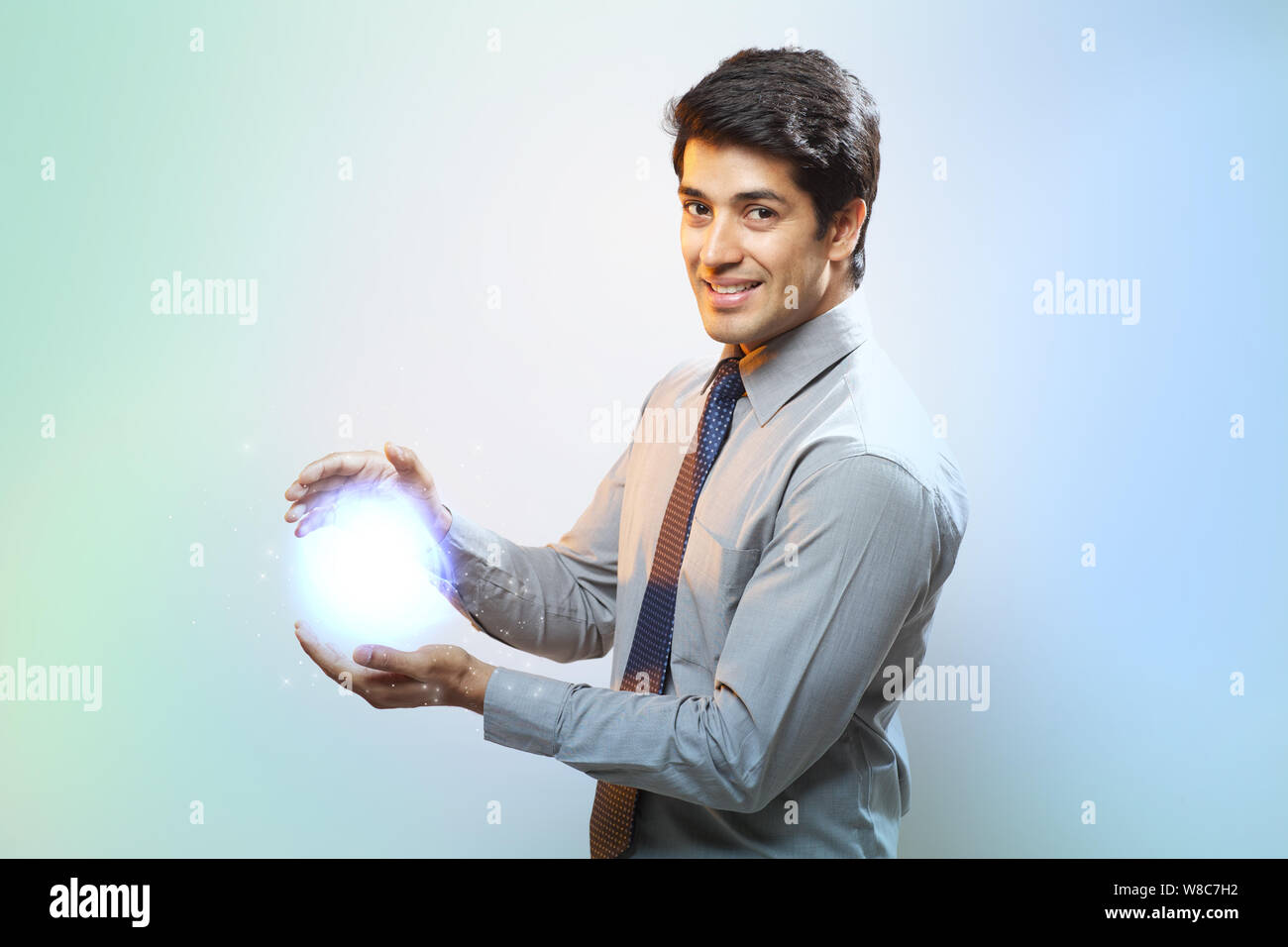 Ball of light man hi-res stock photography and images - Alamy