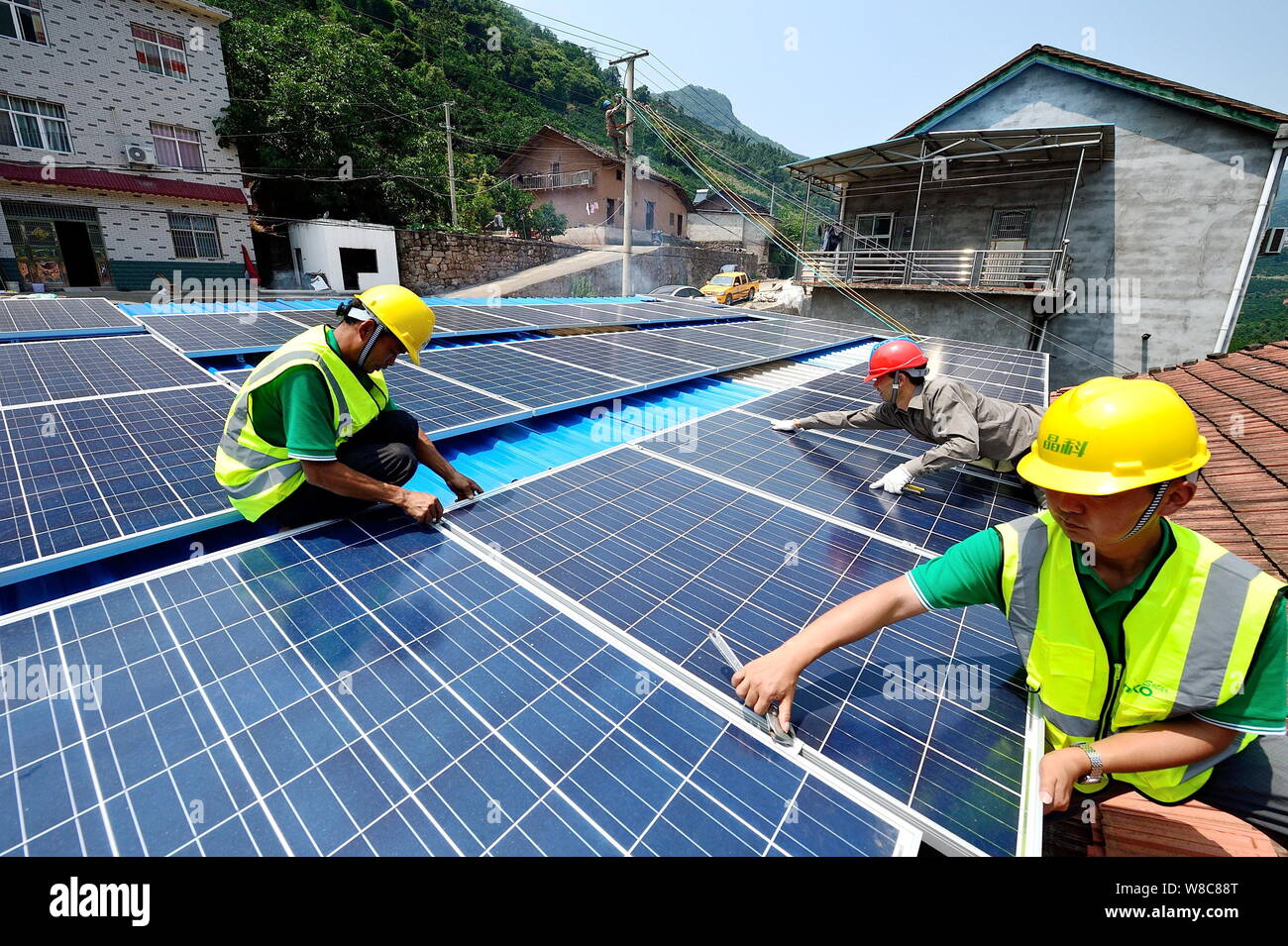 Photoelectric panels hi-res stock photography and images - Alamy