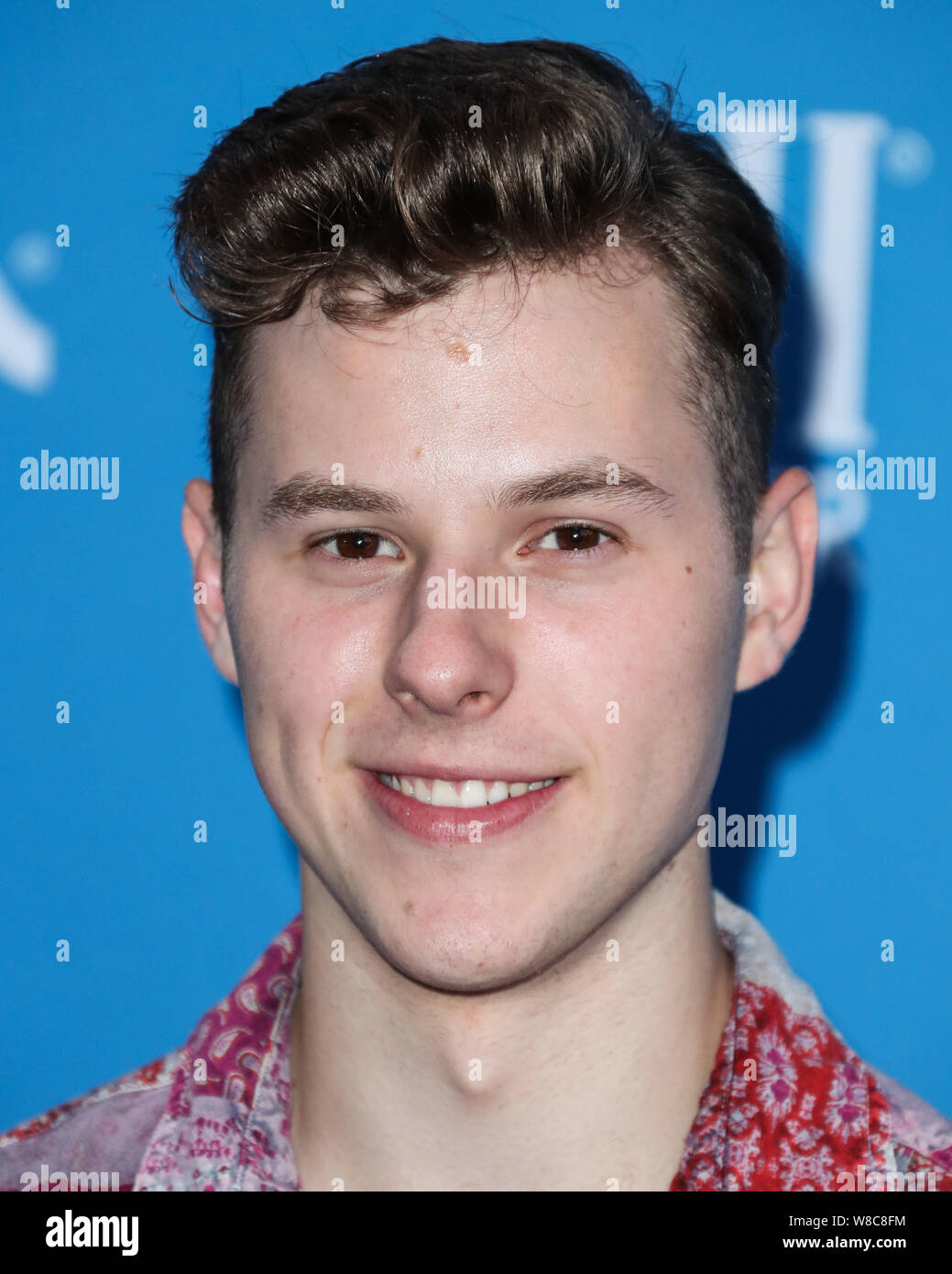 LOS ANGELES, CALIFORNIA, USA - AUGUST 08: Actor Nolan Gould arrives at ...