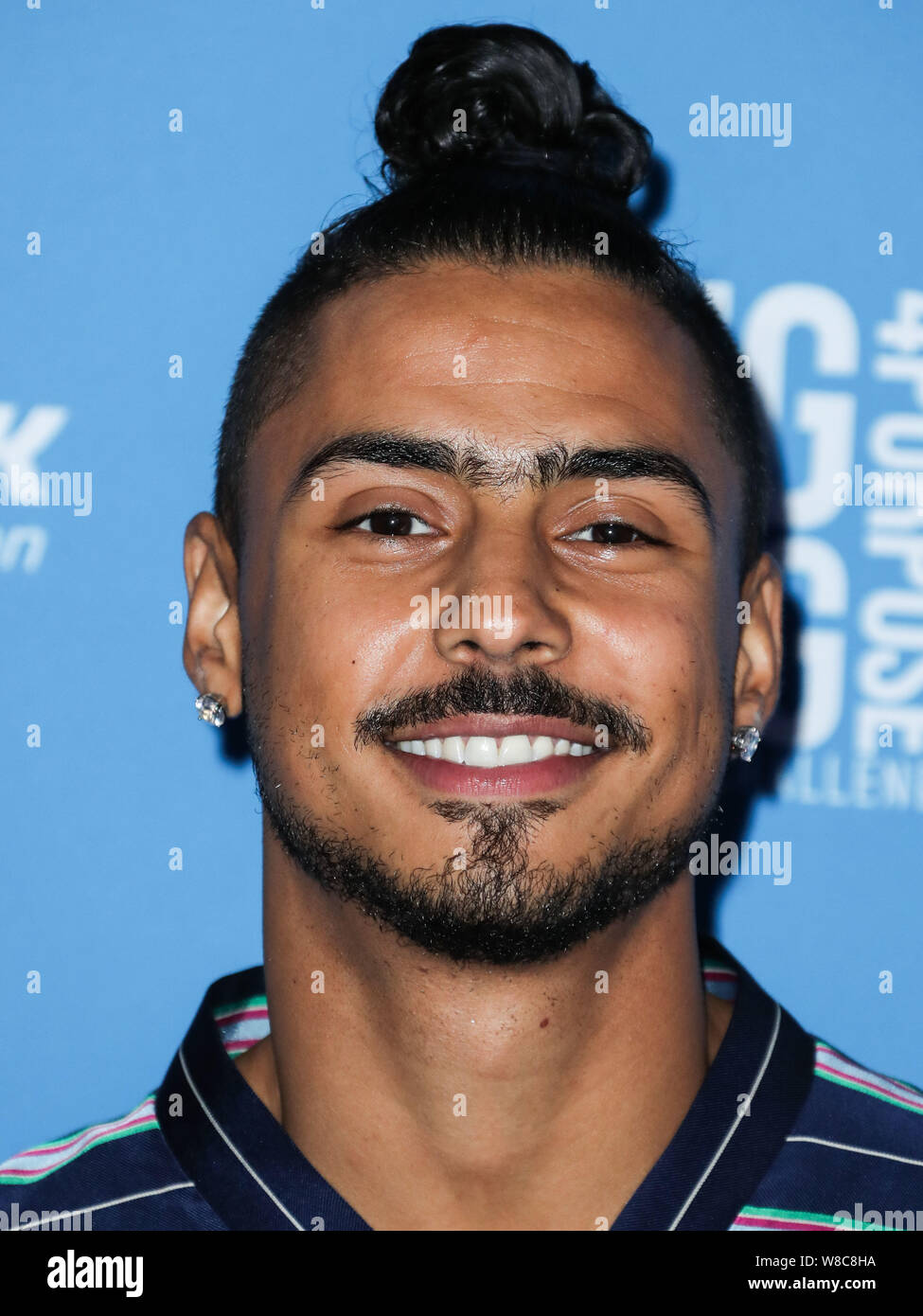 LOS ANGELES, CALIFORNIA, USA - AUGUST 08: Actor Quincy Brown arrives at ...