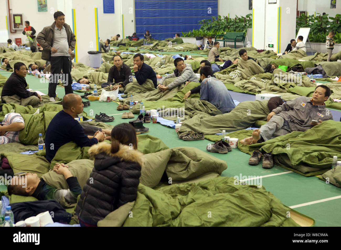 Temporary settlement hi-res stock photography and images - Alamy