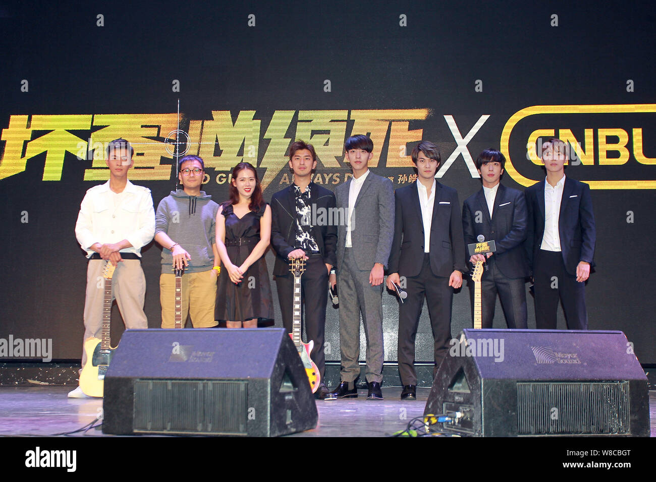 (From left) Chinese actor Qiao Zhenyu, director Sun Hao, South Korean ...