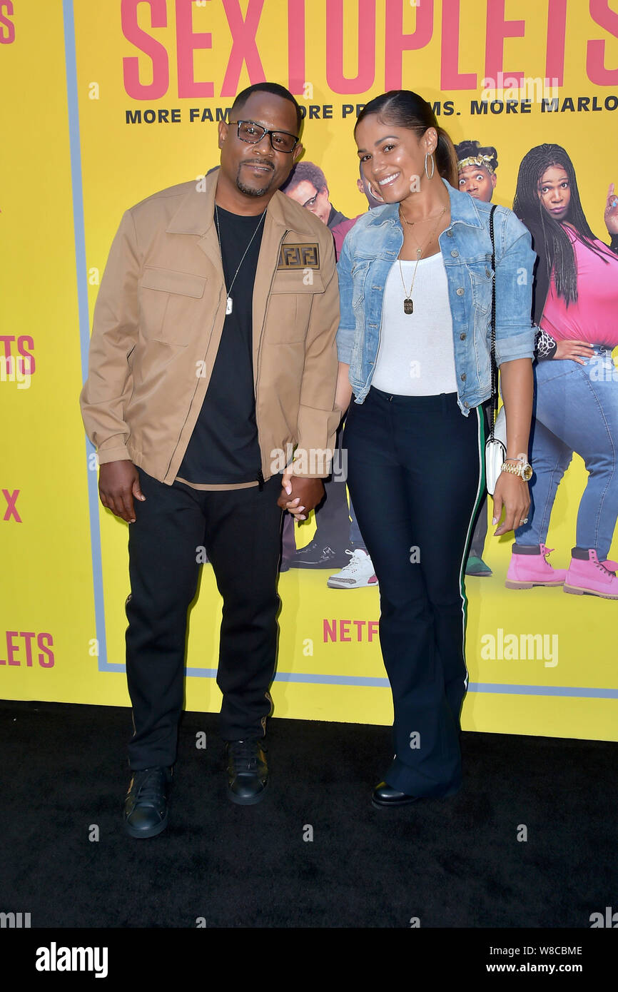 Martin Lawrence with partner Roberta Moradfar at the premiere of the ...