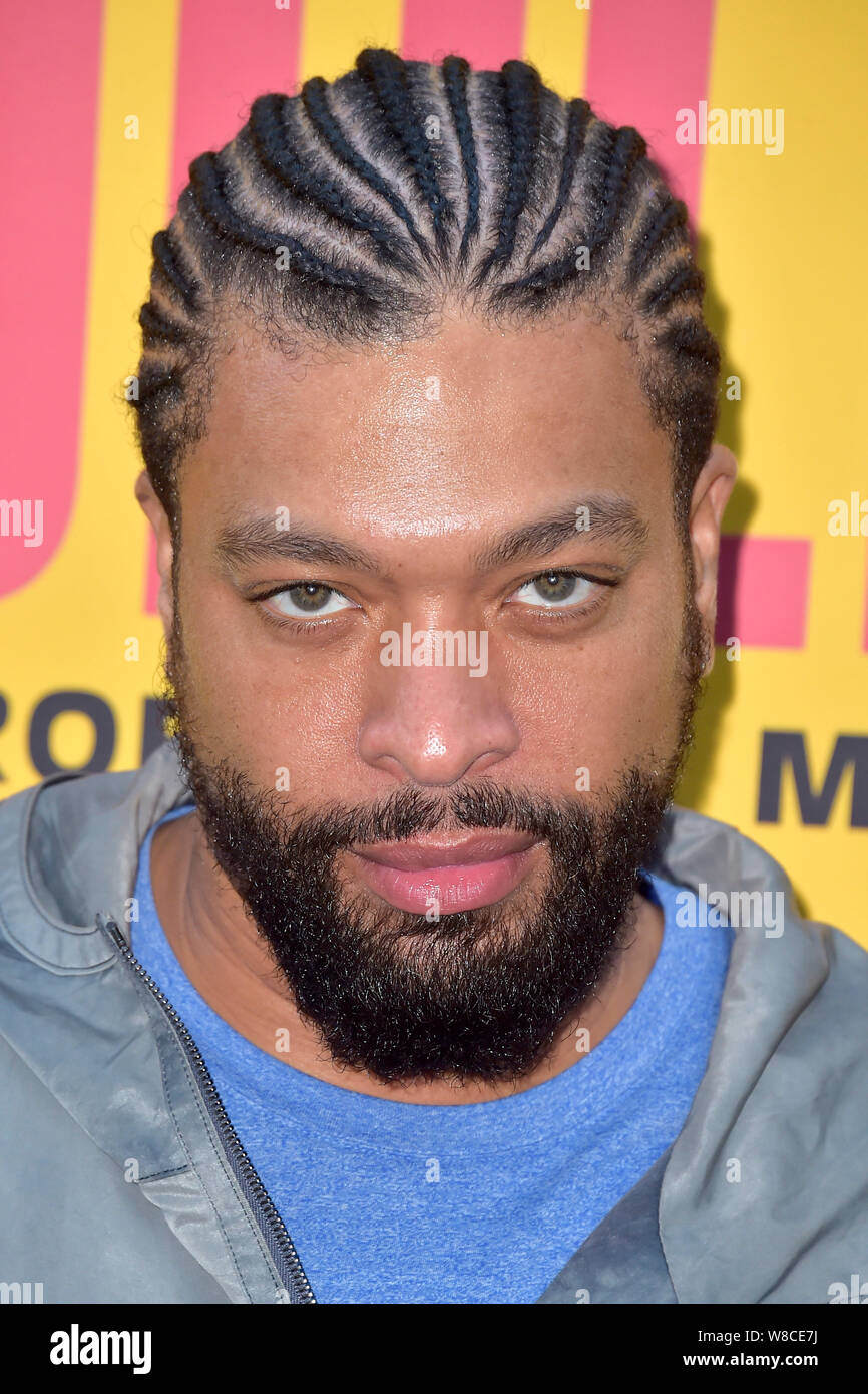 Los Angeles, USA. 07th Aug, 2019. DeRay Davis at the premiere of the ...