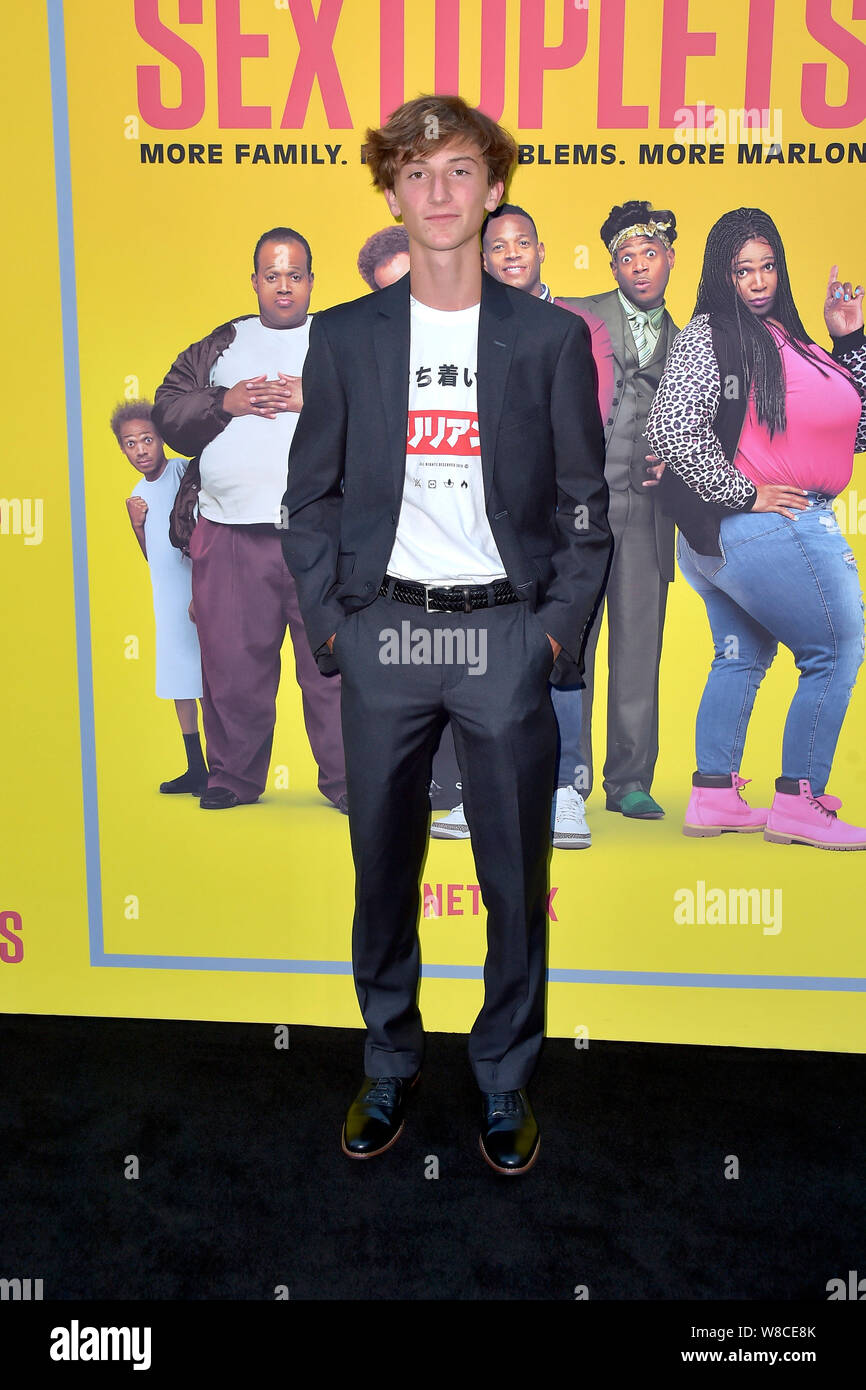 Los Angeles, USA. 07th Aug, 2019. Steele Stebbins at the premiere of ...