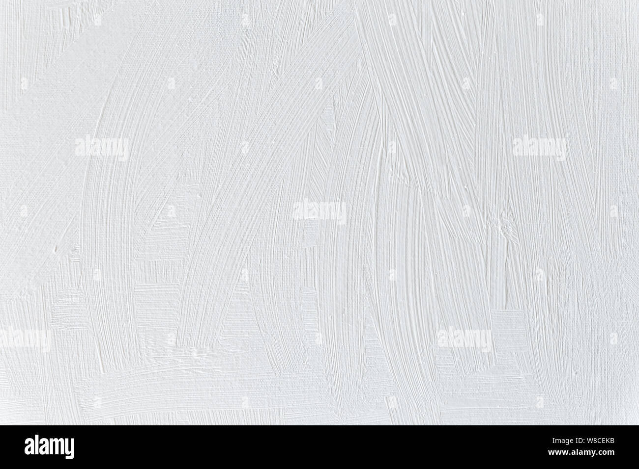 White background, subtle textured wallpaper, white paint brush strokes ...