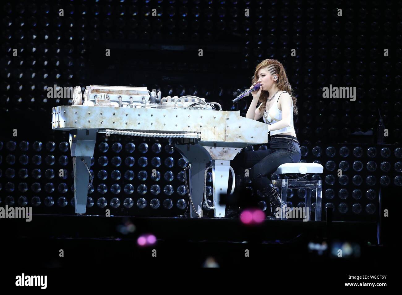 Hong Kong singer Gloria Tang Tsz-kei, better known by her stage name G ...