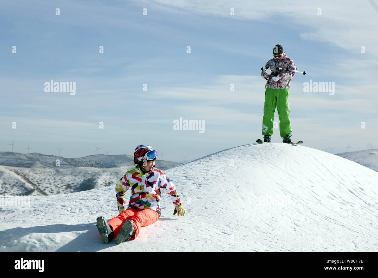 Congli ski resort hi-res stock photography and images - Alamy