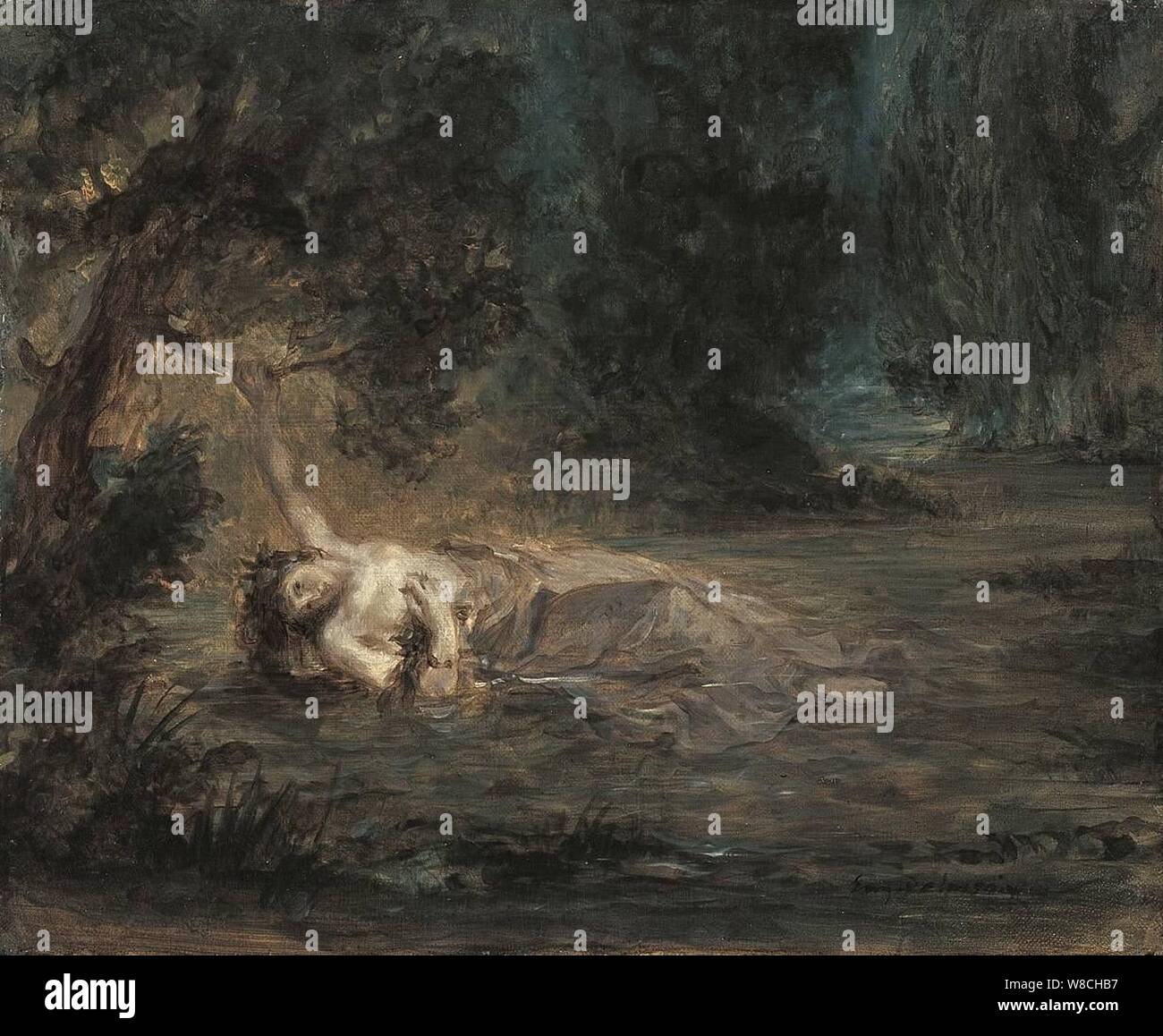 Death of ophelia hi-res stock photography and images - Alamy