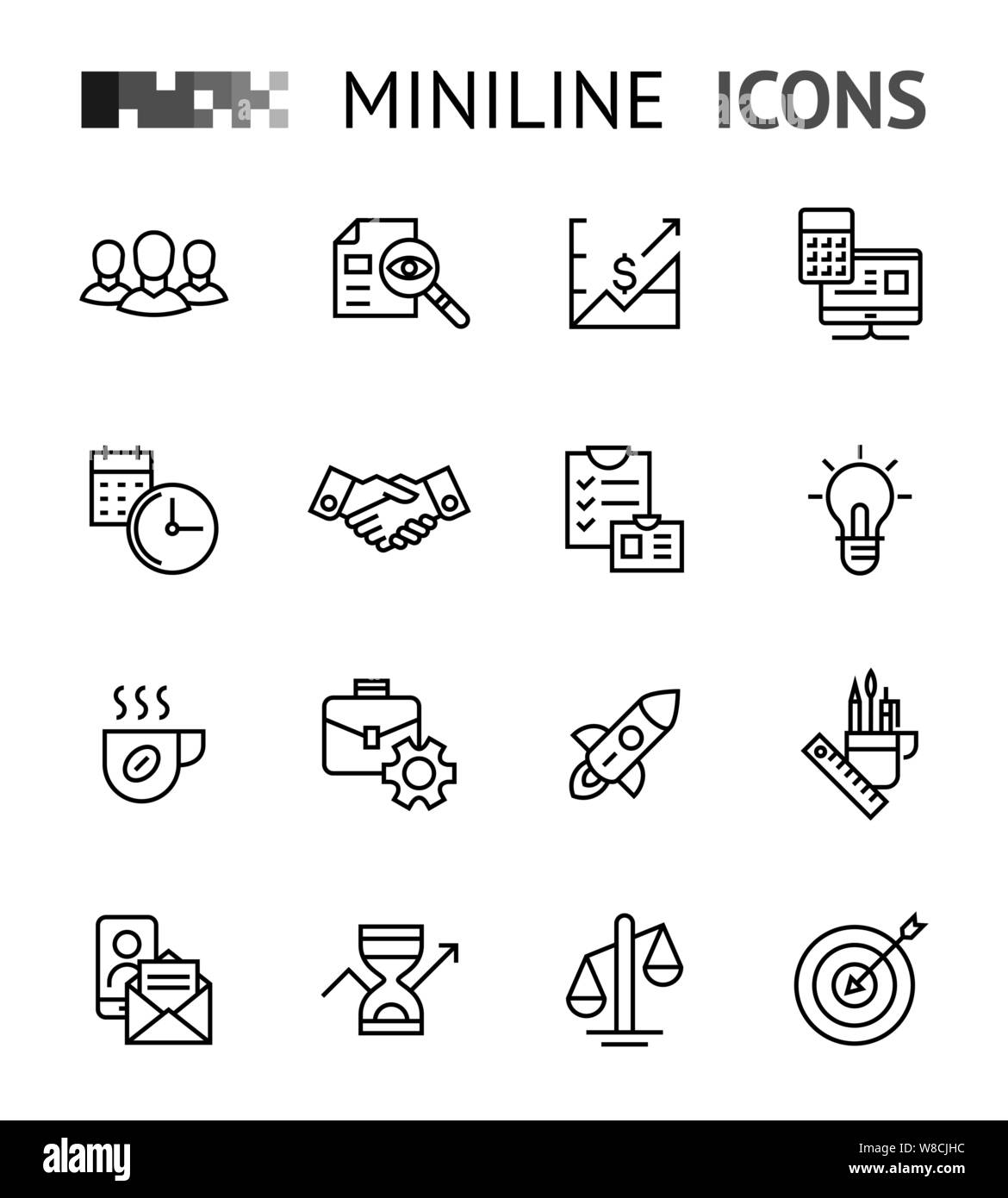 Team work, start up, business vector background vector icons ...