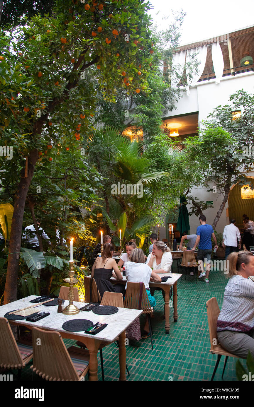 Le jardin marrakech hi-res stock photography and images - Alamy