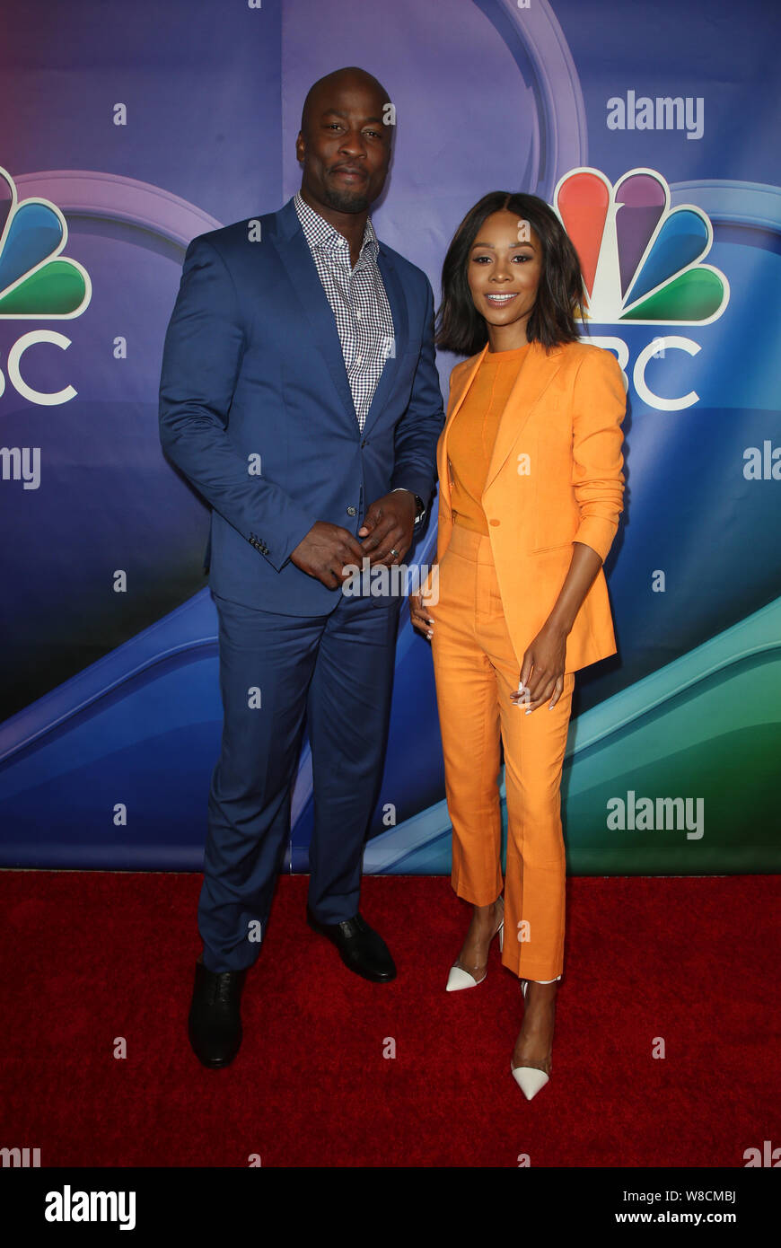 Beverly Hills, California, USA. 8th Aug, 2019. Akbar Gbaja-Biamila and ...