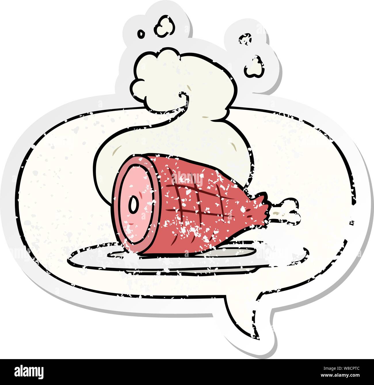 Hand torn beef Stock Vector Images - Alamy