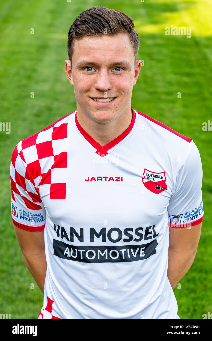 WERKENDAM, Netherlands. 29th July, 2019. football, Dutch tweede divisie ...